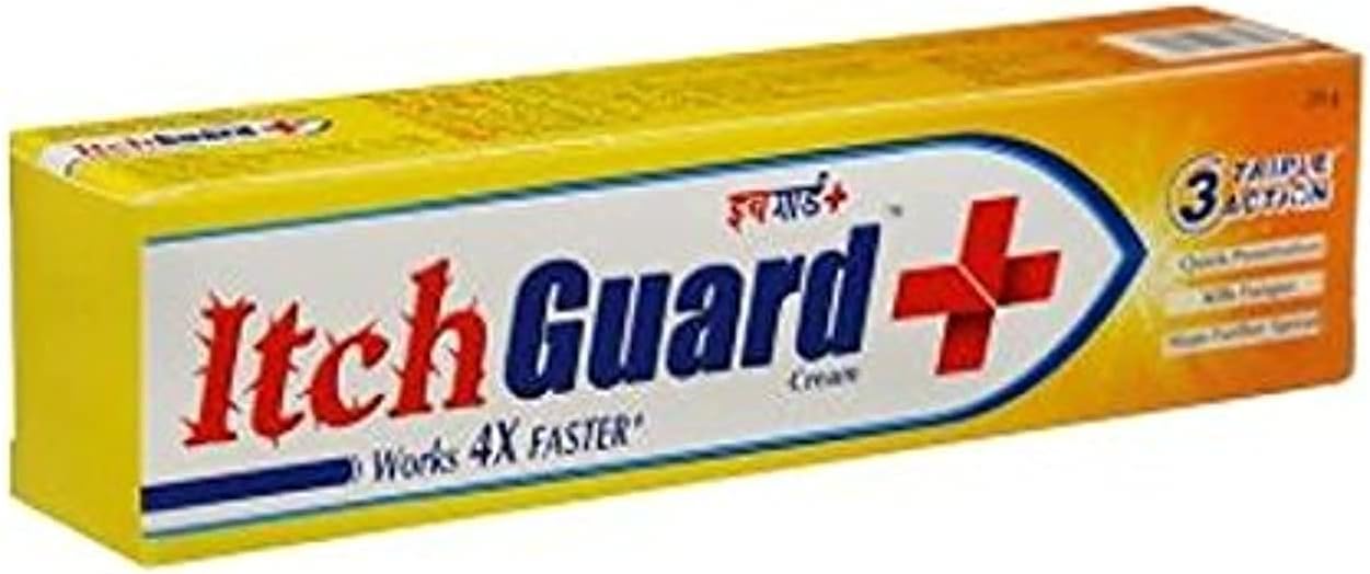 Itch Guard Plus Cream, 20 gm (Pack of 2) : Buy Online at Best Price in ...