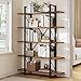 Amazon.com: YITAHOME 5 Tier Bookshelf, Freestanding Shelf Bookcases and ...