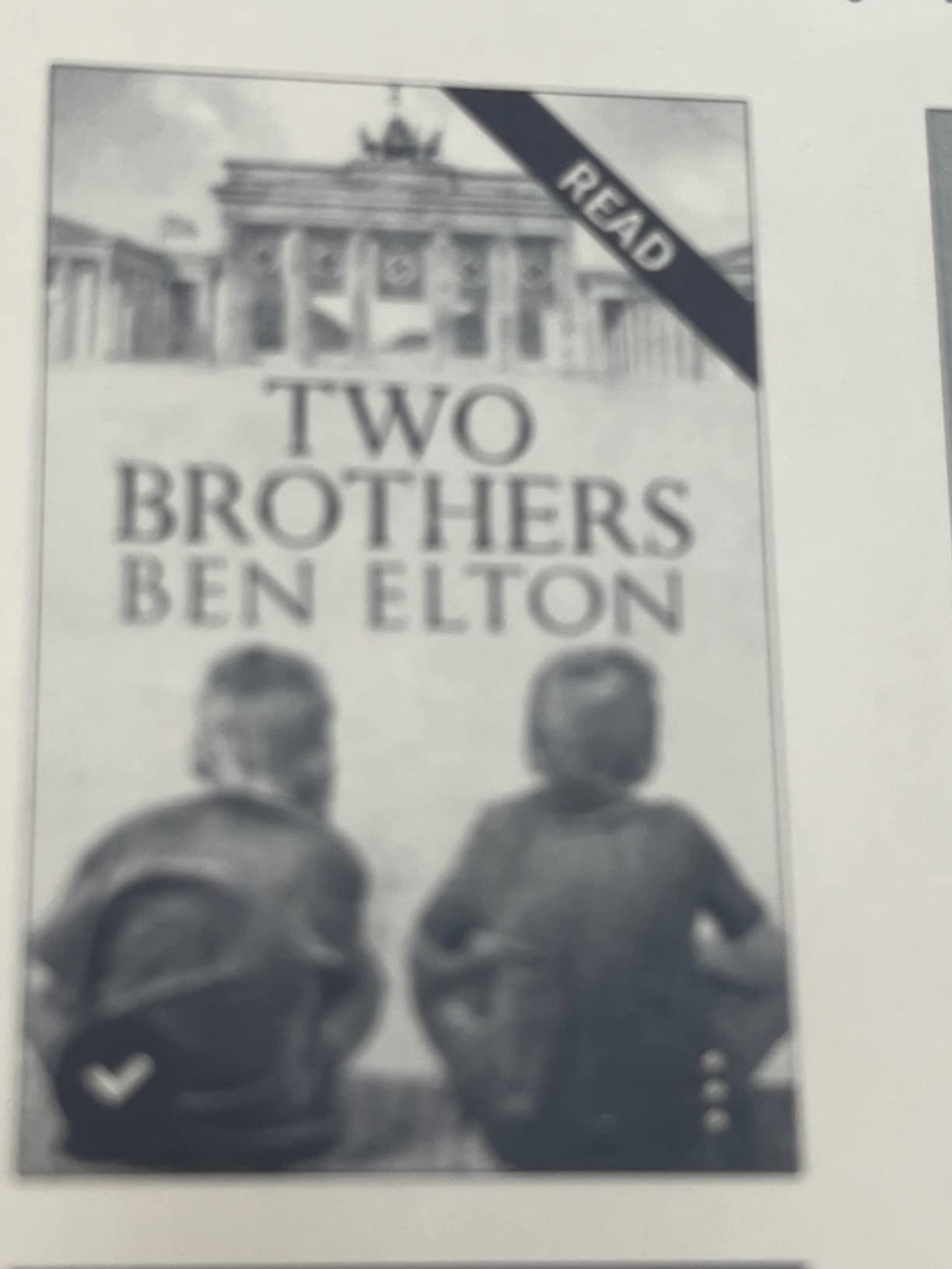 Two Brothers - Kindle edition by Elton, Ben. Literature & Fiction ...