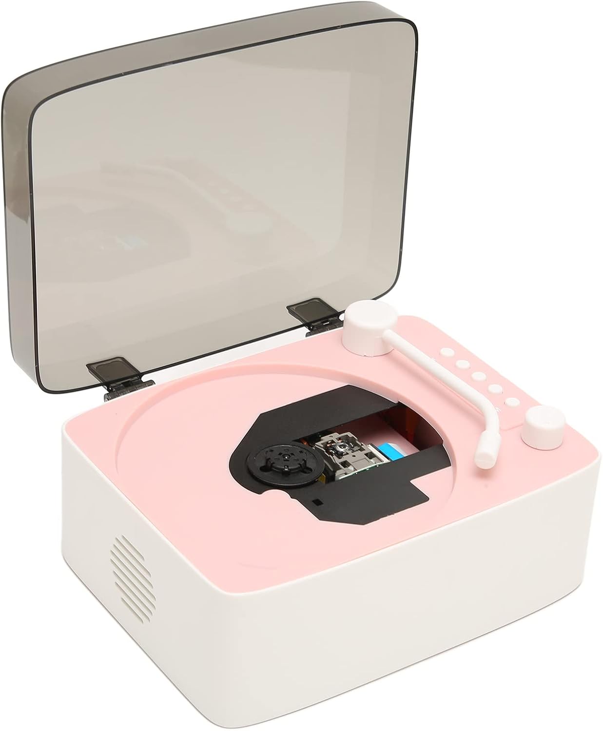 Fockety Portable CD Player with Bluetooth, Vintage Gramophone Tray Type ...