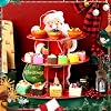 Amazon.com: Censen Christmas Cupcake Stand Decorations - 3 Tier Santa ...