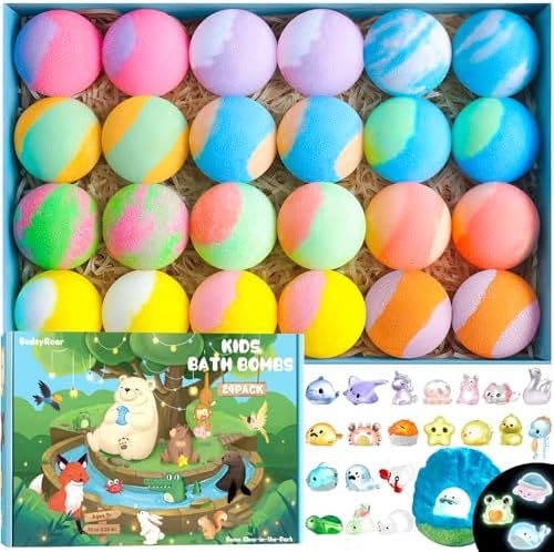 Amazon.com: Bath Bombs for Kids with Surprise Inside, 32 Pack Paw Bath ...