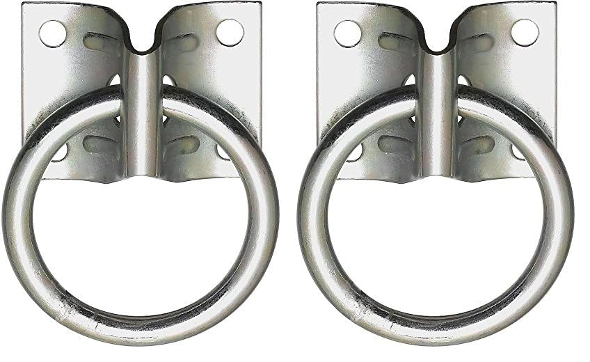 National Hardware N220-616 2060BC Hitching Rings in Zinc Plated (Pack ...