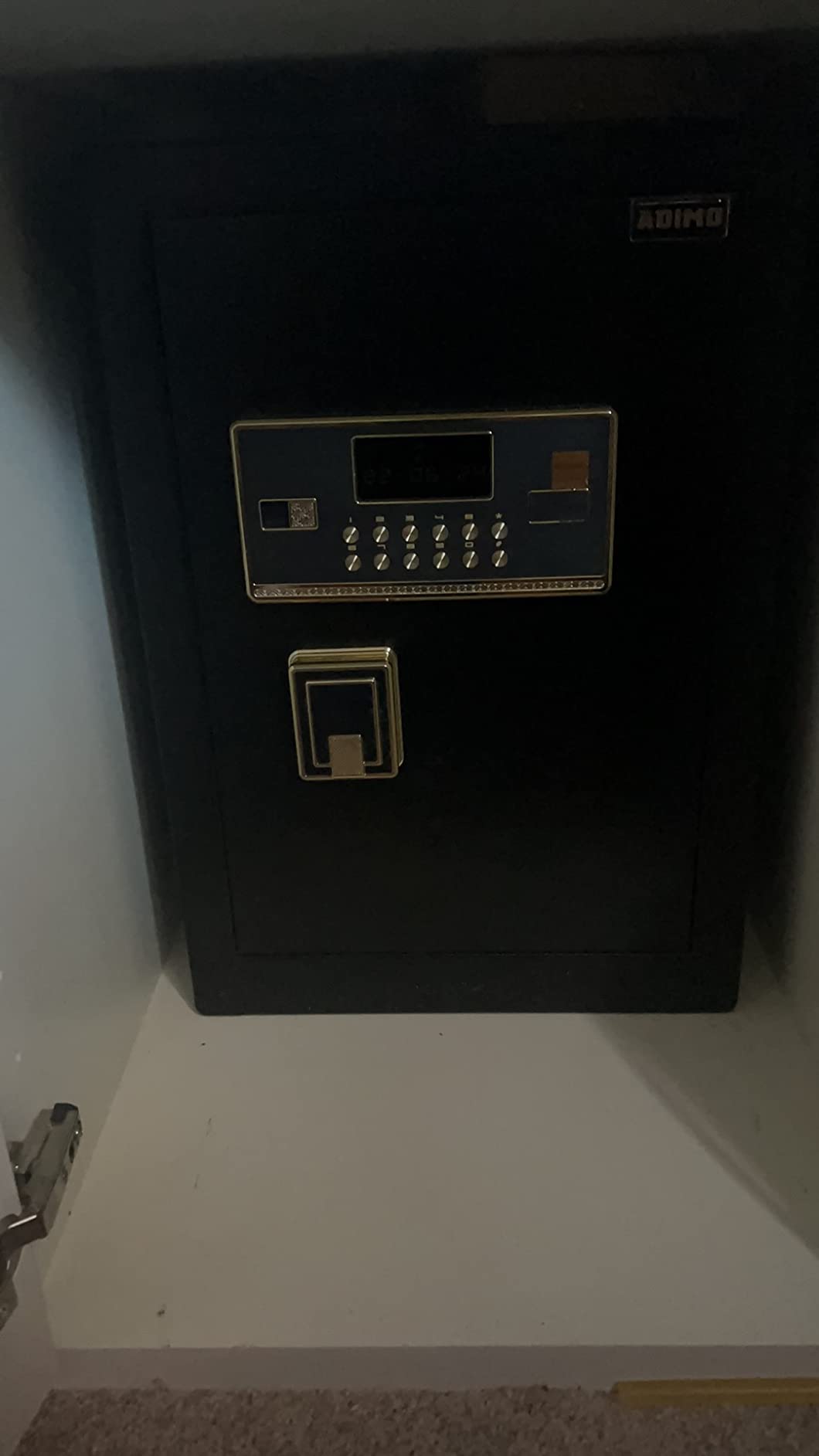 $27/mo - Finance ADIMO Safe Box, Reinforced Alloy Safe, 1.2 Cubic Feet ...