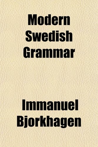 Modern Swedish Grammar : Amazon.in: Books