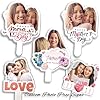 Amazon.com: Personalized Face Prop Cutouts Hand Held Custom Face Photo ...