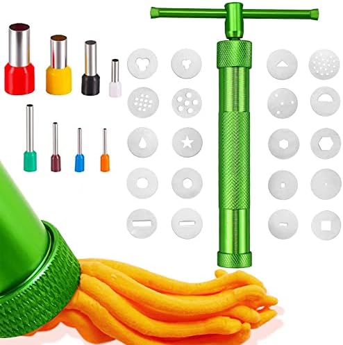 Clay Extruder, Stainless Steel Sugar Paste Extruder Cutter Decorating ...