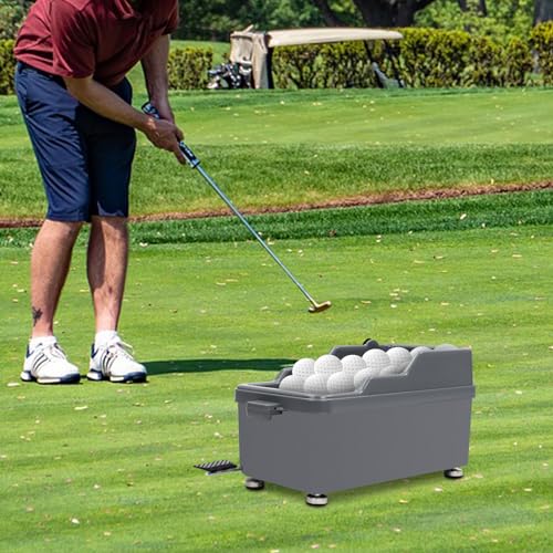 PINYELIN Semi-Automatic Golf Ball Dispenser Golf Ball Server Golf Ball ...