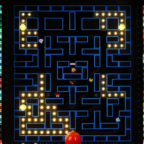 Kyglaring LED Lighting Kit For Lego-10323 Icons PAC-MAN Arcade Building ...
