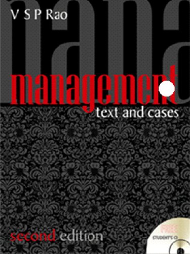 Management eBook : Rao, VSP: Amazon.in: Kindle Store