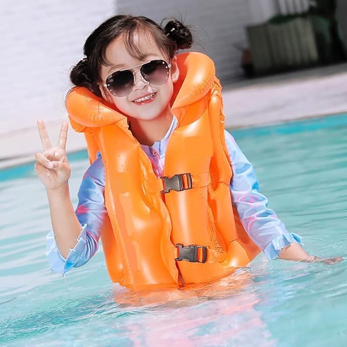 INAAYA Swimming Jacket Swim Vest for Kids Children Swim Vest Life ...
