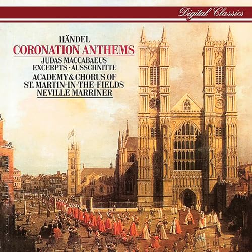 Play Handel: Coronation Anthems; Arias and Choruses by Academy of St ...