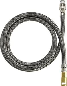 Delta Faucet RP32527 Hose Assembly, Chrome, Faucet Spray Hoses - Amazon ...
