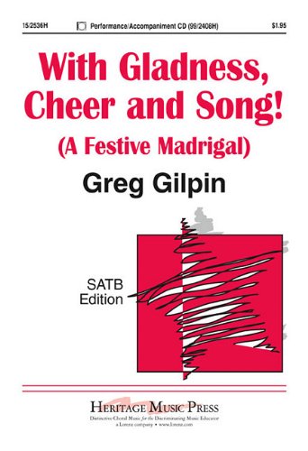 Amazon.co.jp: With Gladness, Cheer and Song! : Gilpin, Greg: Foreign ...