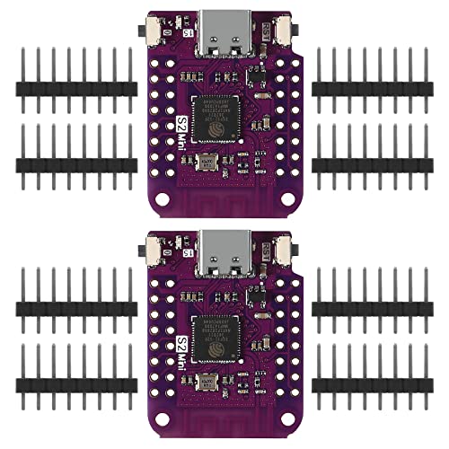 2pcs ESP32 S2 Mini WiFi Board Based ESP32-S2FN4R2 Bahrain | Ubuy