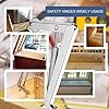 100N Heavy Duty Soft Close Lid Support Hinge, Chest Hinge Heavy Lid ...