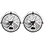 Amazon.com: VEVOR 18 Inch Wall Mount Fan, 3-Speed IP44 Waterproof ...