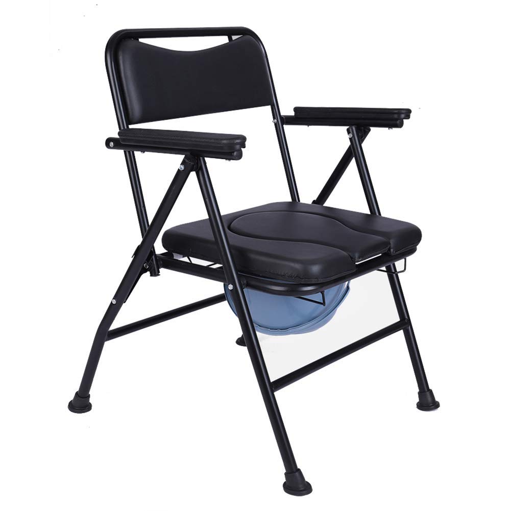 Buy Folding Commode Chair And Toilet Surround, Shower Chair with ...