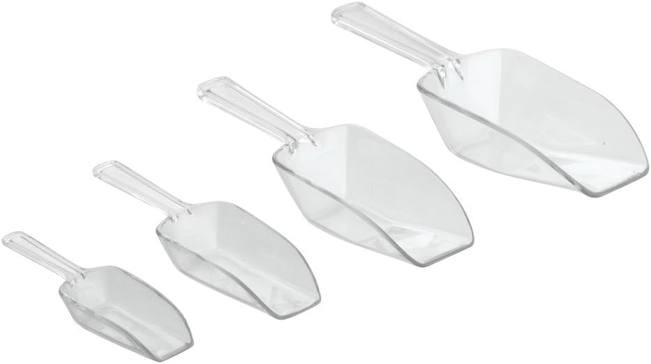 iDesign Measuring Scoop Set of 8, Small Measuring Spoons Made of ...
