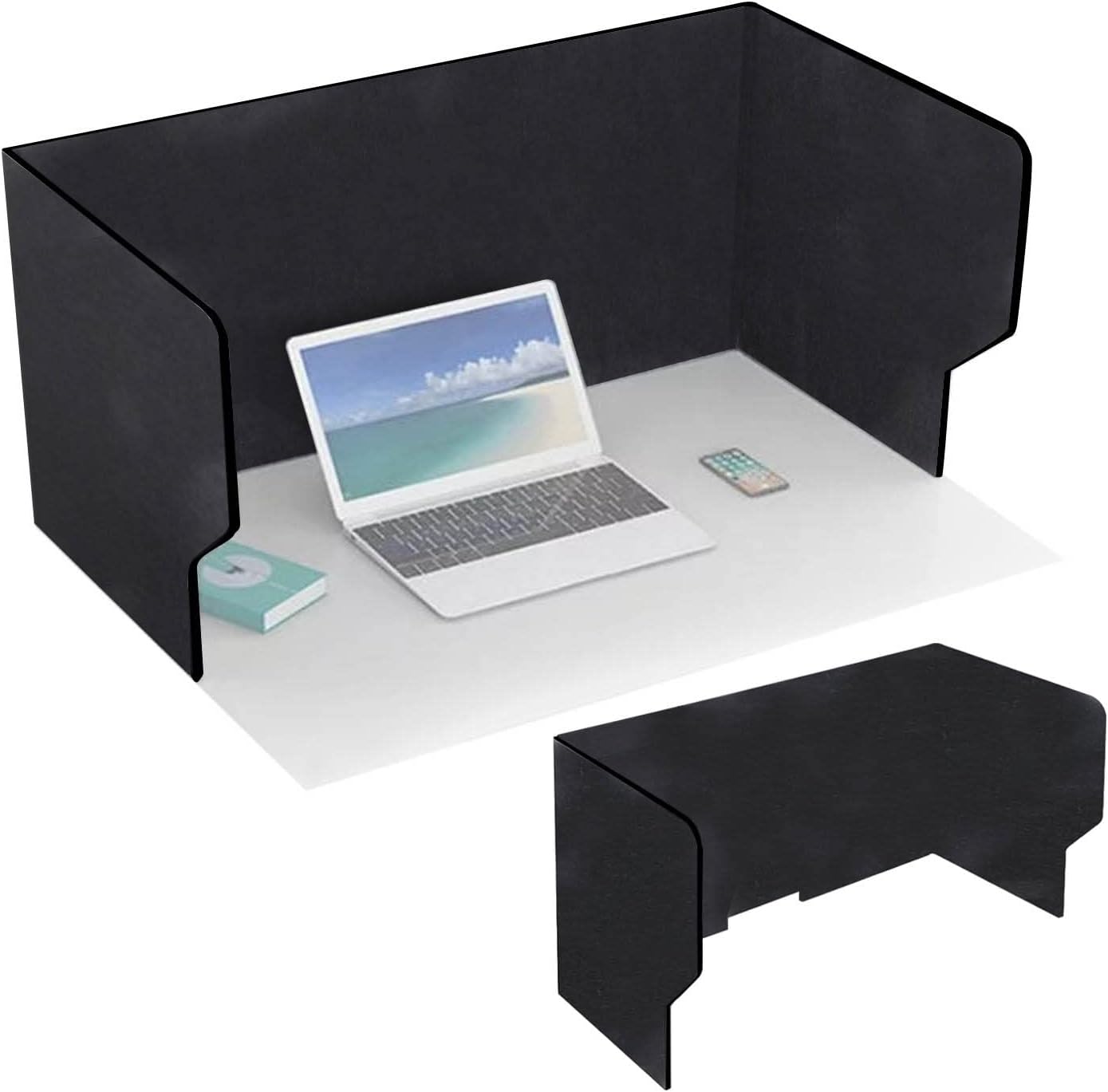 Amazon.com: LIGUOYI Sound Absorbing Desk Divider Desk Panel, Office ...