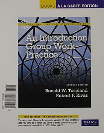 An Introduction to Group Work Practice : Toseland, Ronald W., Rivas ...