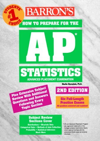 By Martin Sternstein Barron's How to Prepare for the Ap Statistics ...