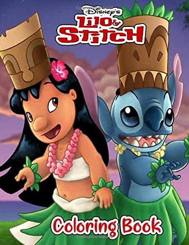 Lilo And Stitch Hula Coloring Pages