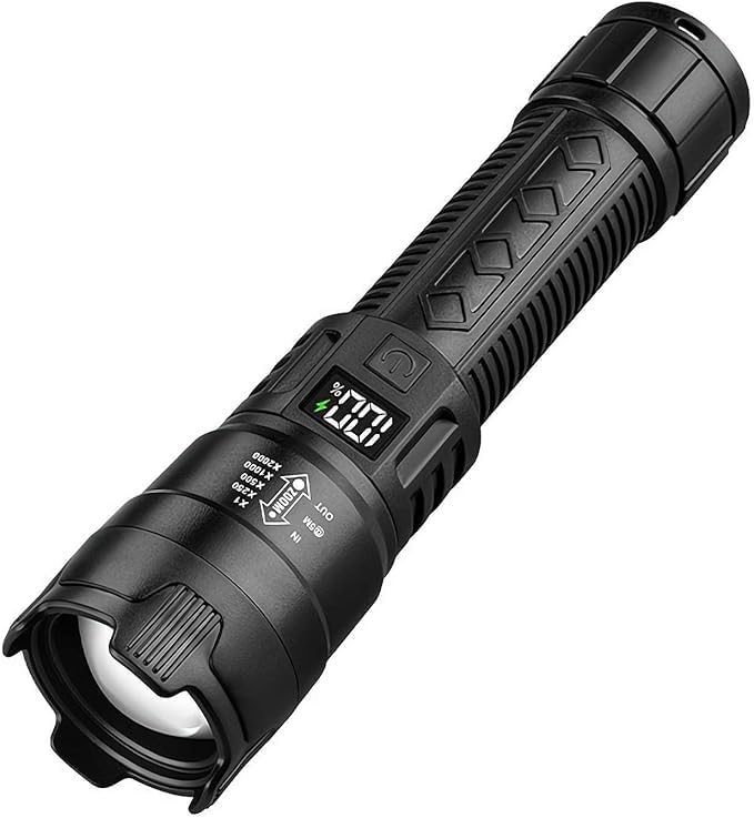 Inside The Bars, Rechargeable Flashlight, Super Bright LED Flashlight ...