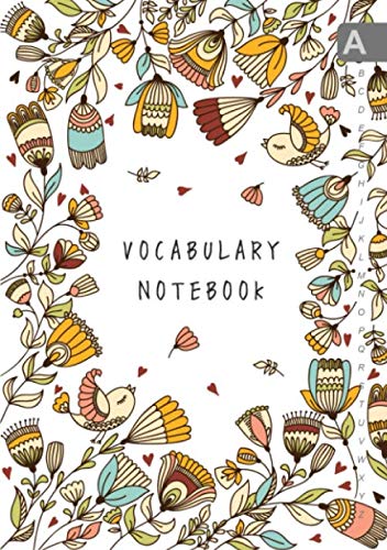 Vocabulary Notebook: A5 Notebook 3 Columns Medium | A-Z Alphabetical ...
