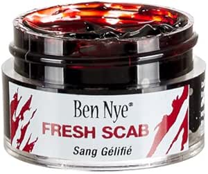 Ben Nye Fresh Scab Gel Fake Blood 0.5oz - Halloween, Vampire, SFX ...