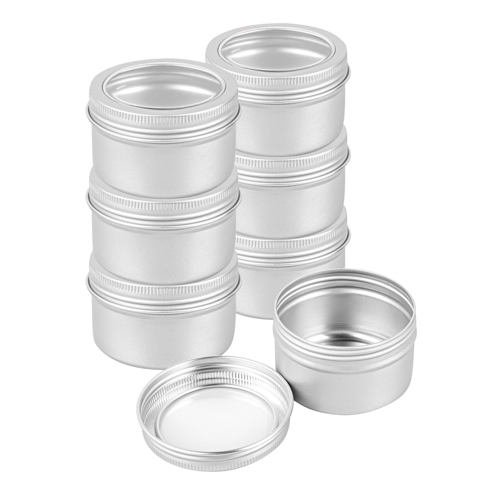 Amazon.com: Restaurantware RW Base 4 Ounce Tin Storage Boxes 10 Round ...