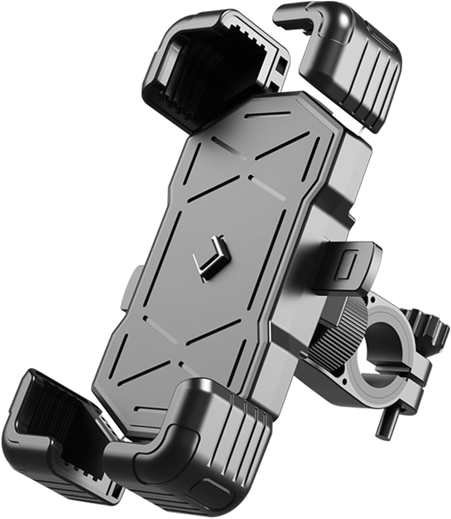 Amazon.com: AUCELI Motorcycle Bike Phone Mount, ABS Quick Release ...