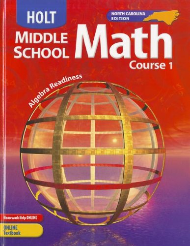 Mathematics, Grade 6 Course 1: Holt Mathematics North Carolina: Jennie ...