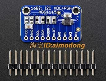 Amazon.com: 5pcs ADS1115 ADC Ultra-Compact 16-Precision ADC Module ...