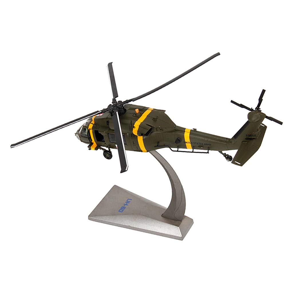 Flameer 1 72 Scale Uh 60 Blackhawk Helecopter Desktop Model ...