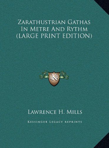 Zarathustrian Gathas in Metre and Rythm : Buy Online at Best Price in ...