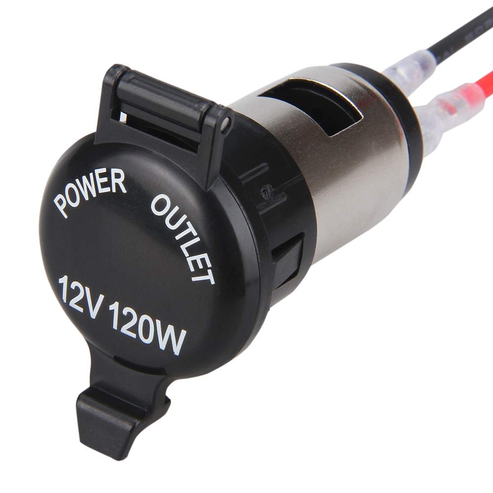 Snapklik.com : MMOBIEL Universal Waterproof 12V 120W Cigarette Lighter ...