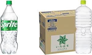 Amazon | 【セット買い】コカ・コーラ スプライト 1.5LPET ×6本 + 【Amazon.co.jp限定】CCL い・ろ・は・すラベルレス 2LPET ×8本 | スプライト ...