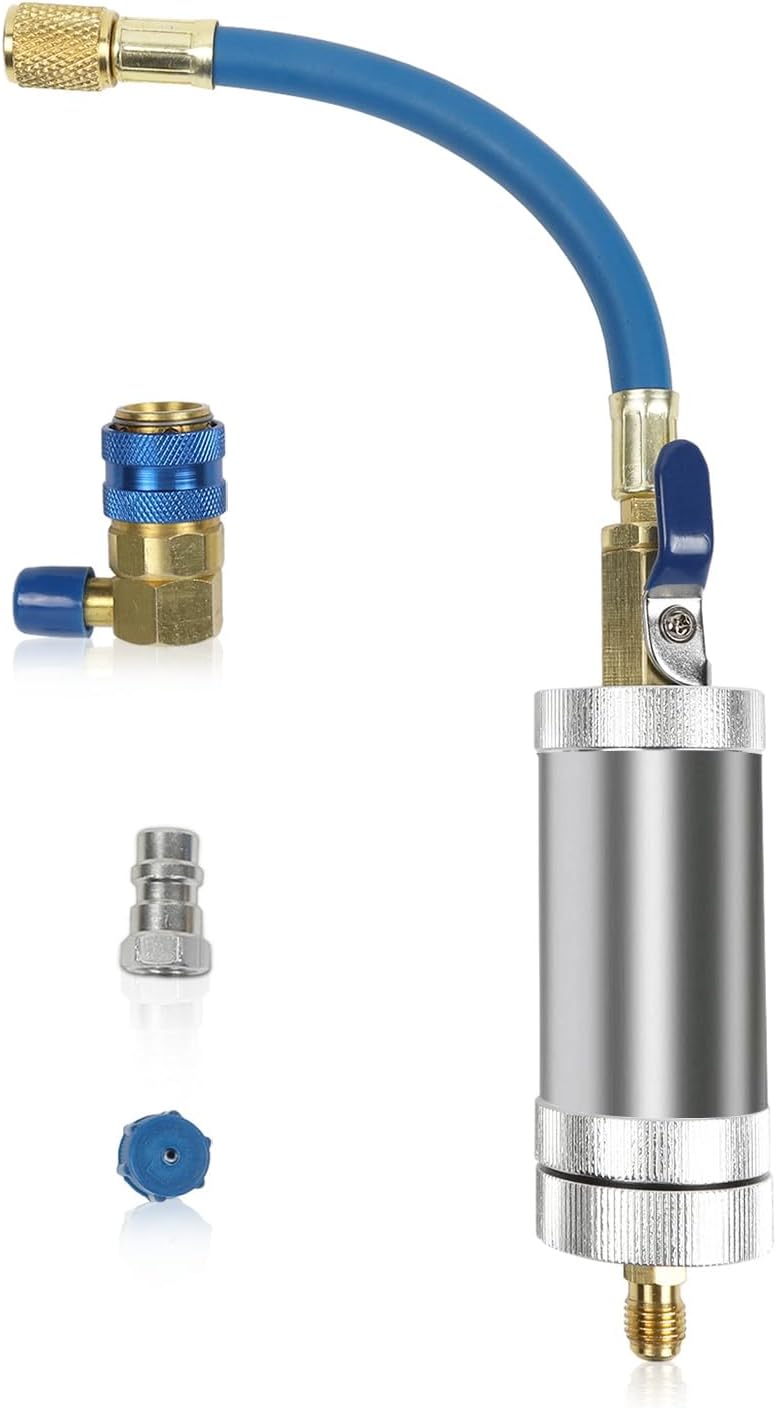 Amazon.com: LINXINO AC Oil and Dye Injector Kit Car AC Oil Injector ...