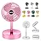 Amazon.com: Telescopic Folding Fan - 2024 New Portable USB Rechargeable ...