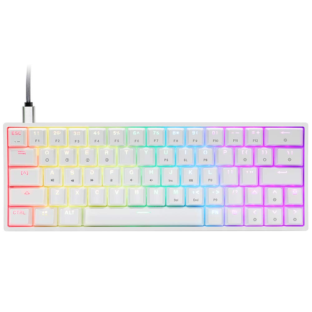 Buy GK64 60% Mechanical Keyboard Hot Swappable Portable 64 Keys RGB ...