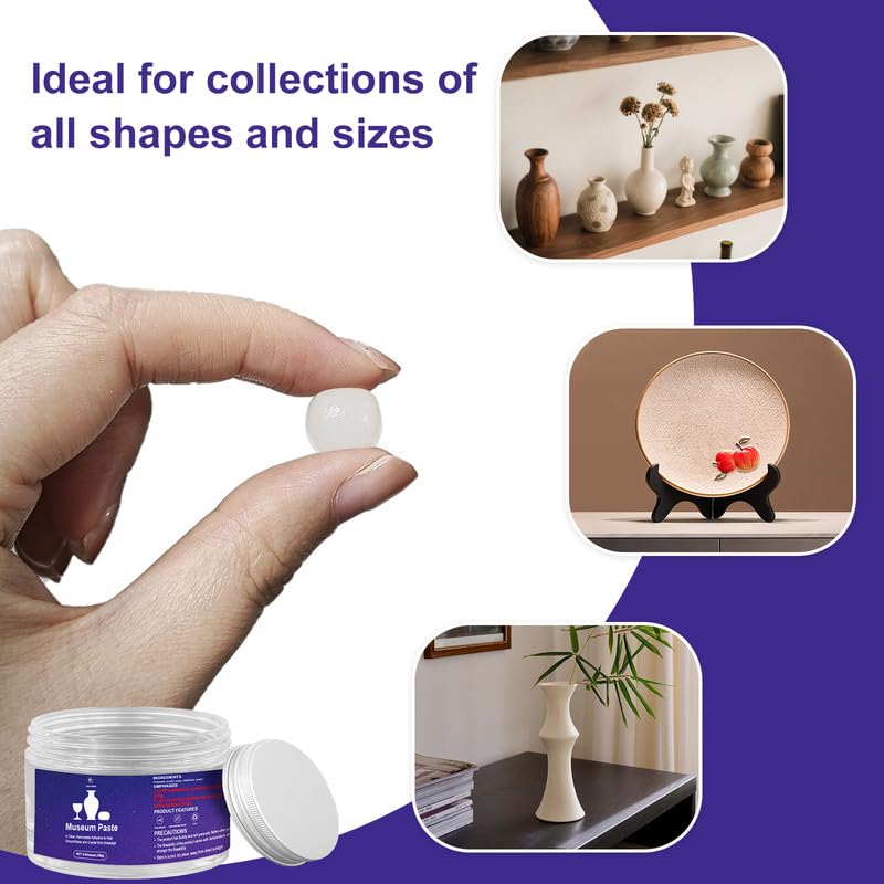 Snapklik.com : 6.35oz Clear Museum Paste, Museum Glue Clear Removable ...