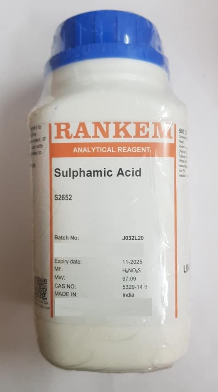 Sulphamic Acid 99.5% 500GM | Used for Descaling Toilets| Removing ...