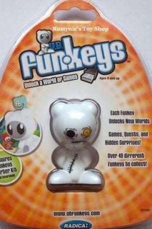 Amazon.com: Stitch Very Rare White U.B. Series 1 Funkey Figure : Toys ...