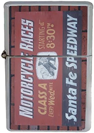 Amazon.com: Wind Proof Dual Torch Refillable Lighter Vintage Poster D ...