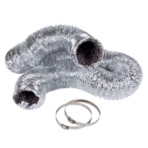 Sunleaves DuraDuct Kit, 4" x 25', w/ 2 Clamps: Ducting Components ...