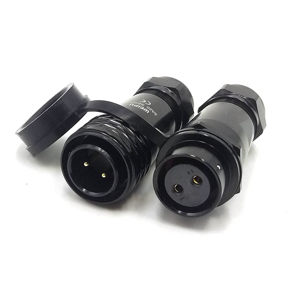 Buy FORTTAR WEIPU SA20 Series 2 pin Waterproof Connector, IP67 2 Wire ...