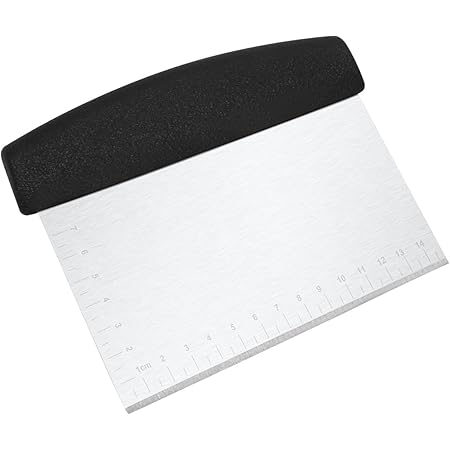 Amazon.com: Spring Chef - Bench Scraper, Stainless Steel Dough Scraper ...