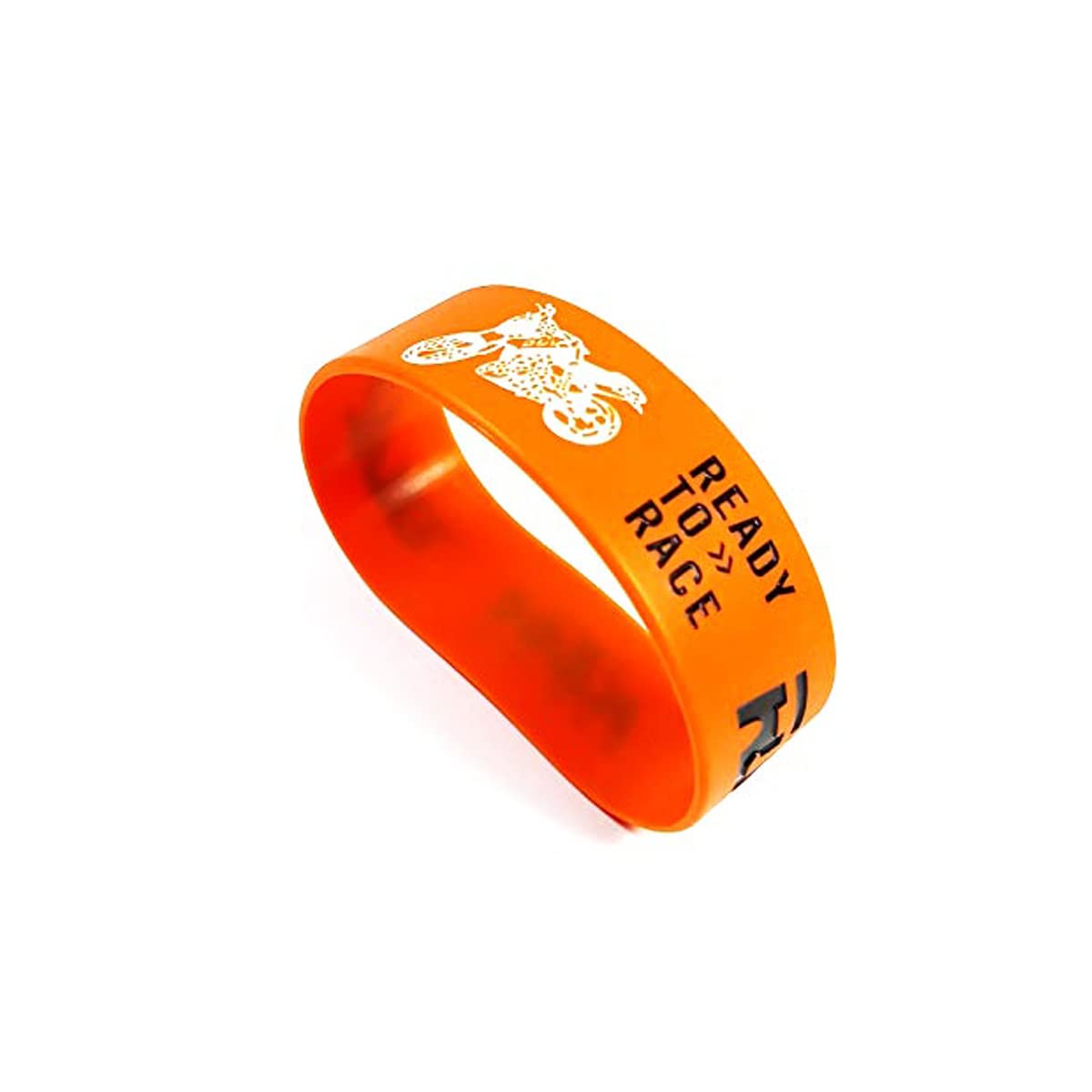 Buy Infinity KTM Orange Silicon Wrist Band for Men and Boys Pack of 1 ...