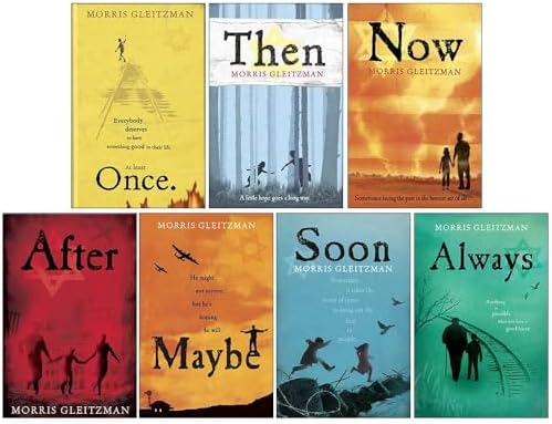 Morris Gleitzman Once Series 7 Books Collection Set (Once, Then, Now ...